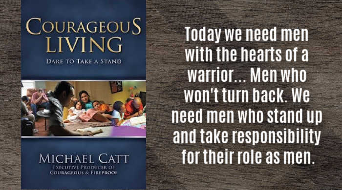 Courageous Living by Michael Catt {book review} • The Koala Mom