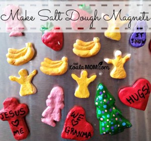 Make Salt Dough Magnets • The Koala Mom
