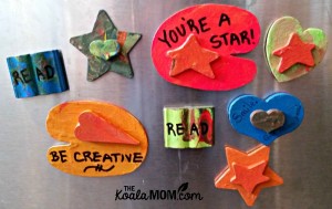 Make Salt Dough Magnets • The Koala Mom