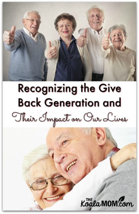 Recognizing the Give Back Generation and Their Impact on Our Lives