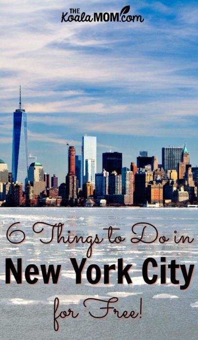 6 Things to Do in New York City for Free • The Koala Mom