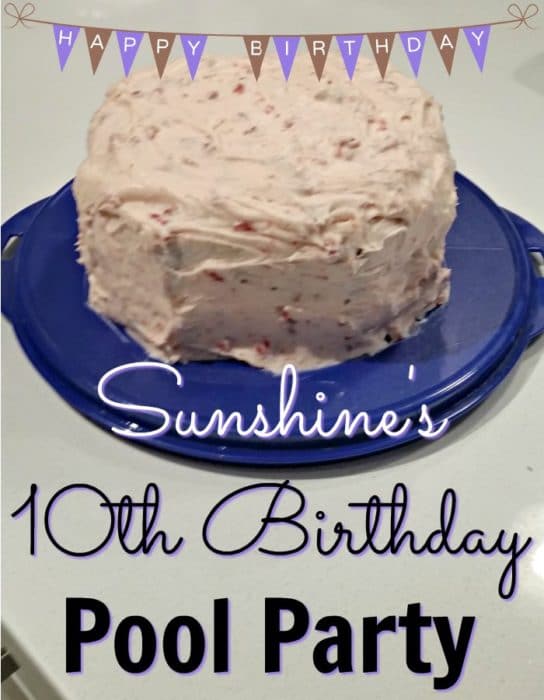 A Pool Party for Sunshine's 10th Birthday! • The Koala Mom