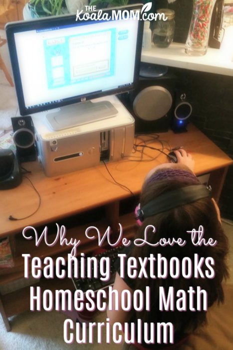Teaching Textbooks 3.0 makes math easy for moms & students!