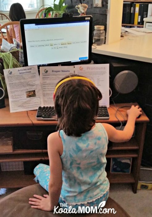 Help Kids Read & Write Better with an Online Grammar Program!