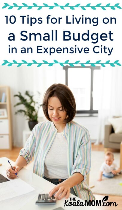 10 Tips for Living on a Small Budget in an Expensive City • The Koala Mom