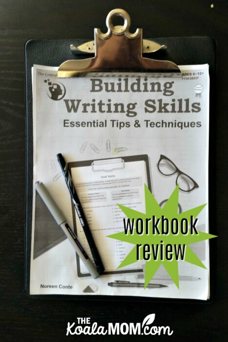 Building Writing Skills for kids {review} • The Koala Mom