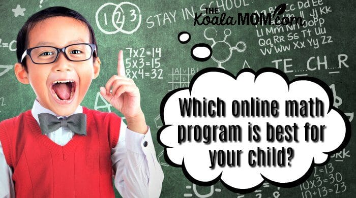 Which Online Math Program is Best for Your Child? • The Koala Mom