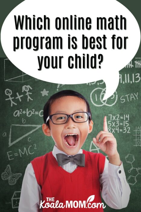 Which Online Math Program is Best for Your Child? • The Koala Mom