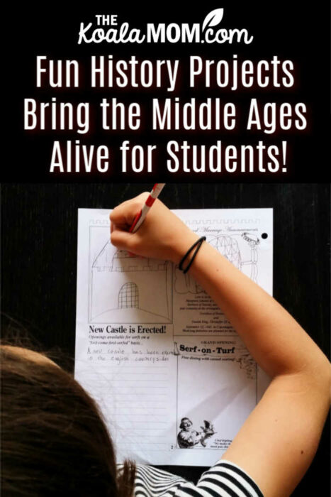 Fun Middle Ages History Projects from Home School in the Woods
