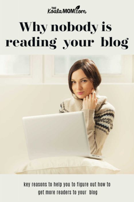 Why Nobody is Reading Your Blog • The Koala Mom