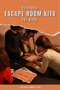 Printable Escape Room Kits for Kids! • The Koala Mom
