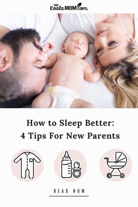 How to Sleep Better: 5 Tips For New Parents • The Koala Mom