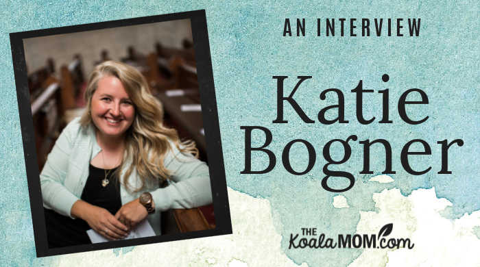 Katie Bogner chats books, faith and more with TKM • The Koala Mom