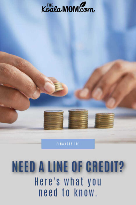 Need a Line of Credit? Here's What You Need to Know. • The Koala Mom