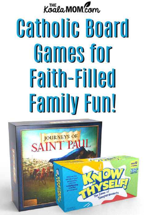Catholic Board Games for Faith-Filled Family Fun! • The Koala Mom