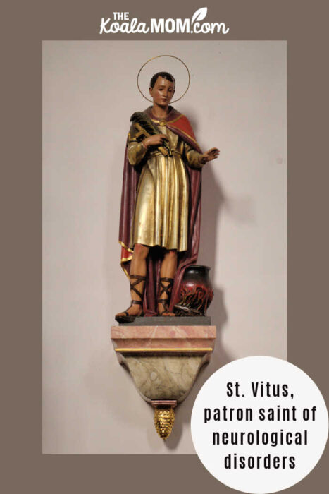 Saint Vitus, patron saint of neurological disorders • The Koala Mom