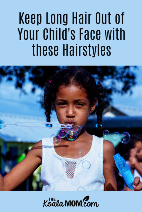 Fun Long Hairstyle Ideas to Keep Hair out of Your Child's Face