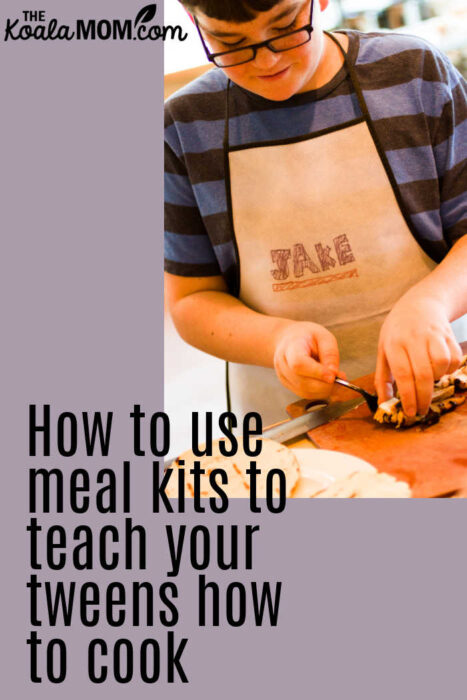 How to Use Meal Kits to Teach Your Tweens to Cook • The Koala Mom