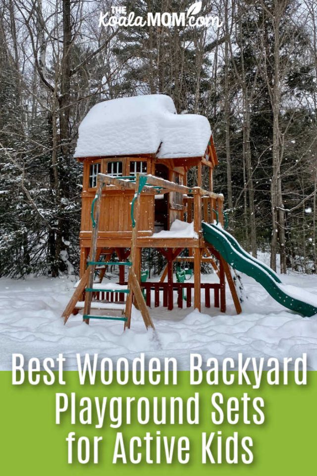 Best Wooden Backyard Playground Sets for Active Kids • The Koala Mom
